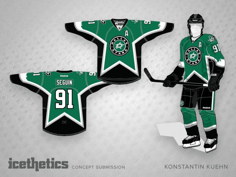 A Deeper Look into the Adidas Reverse Retro Jersey: Dallas Stars ...