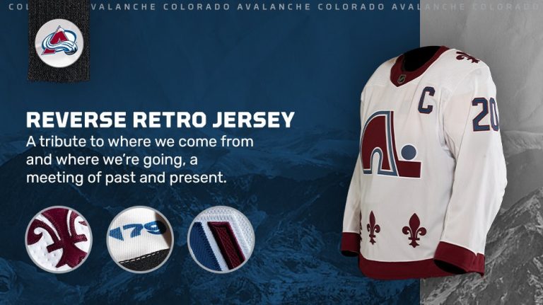 A Deeper Look into the Adidas Reverse Retro Jersey: Colorado Avalanche ...